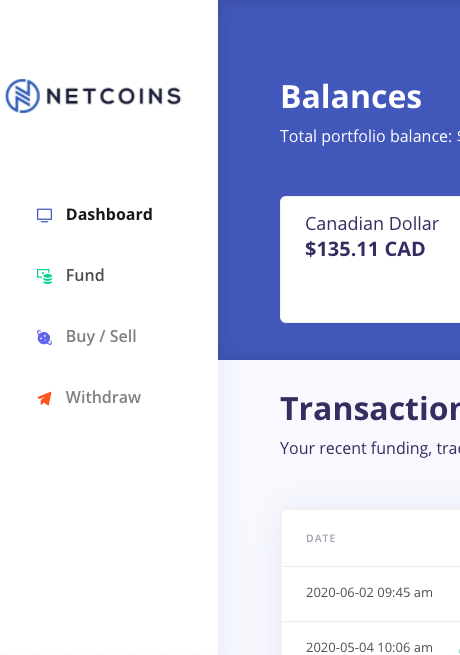 Withdrawal - Cryptocurrency – Netcoins