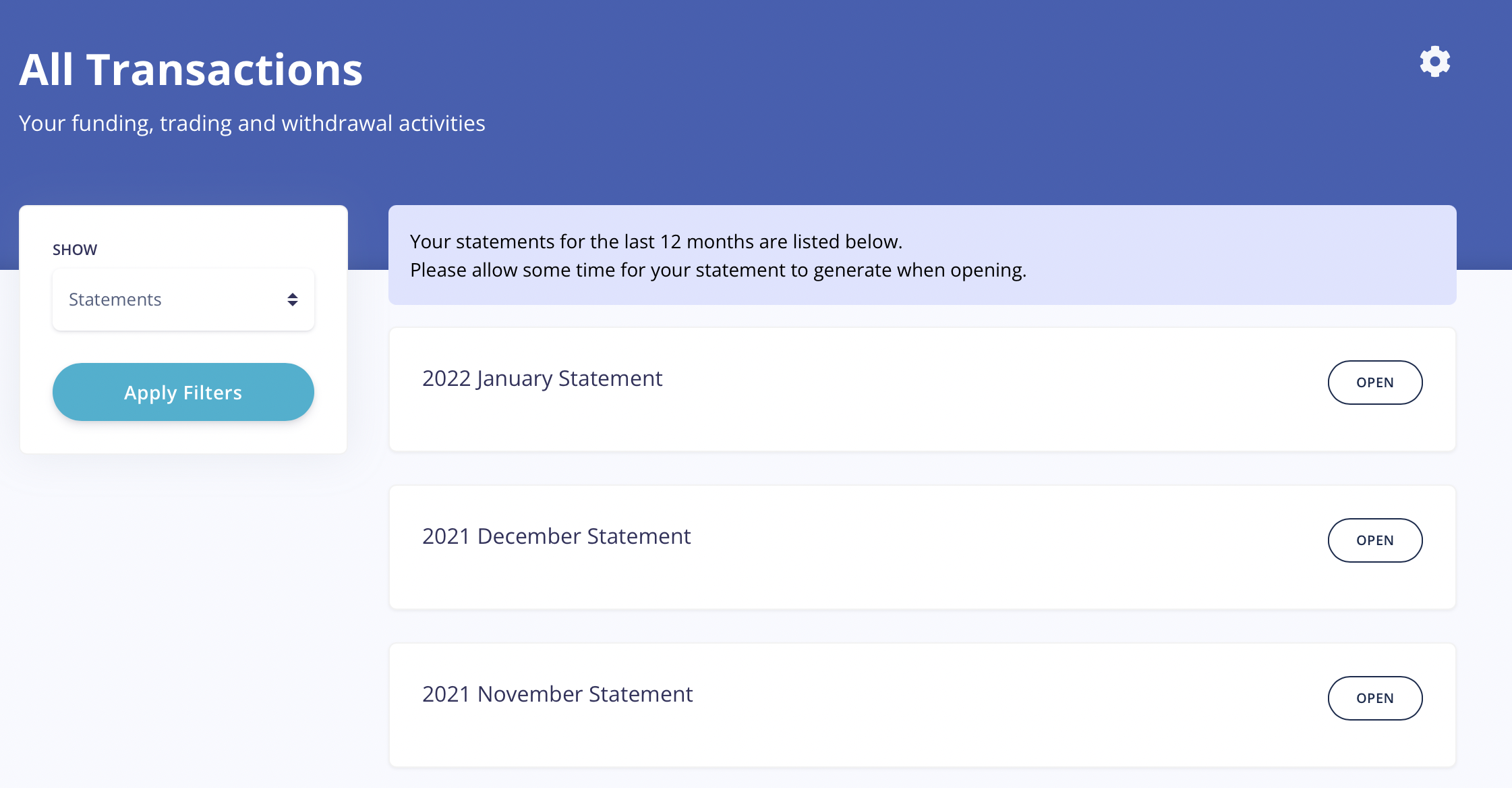 How do I view my monthly statement? – Netcoins