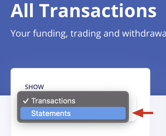 How do I view my monthly statement? – Netcoins
